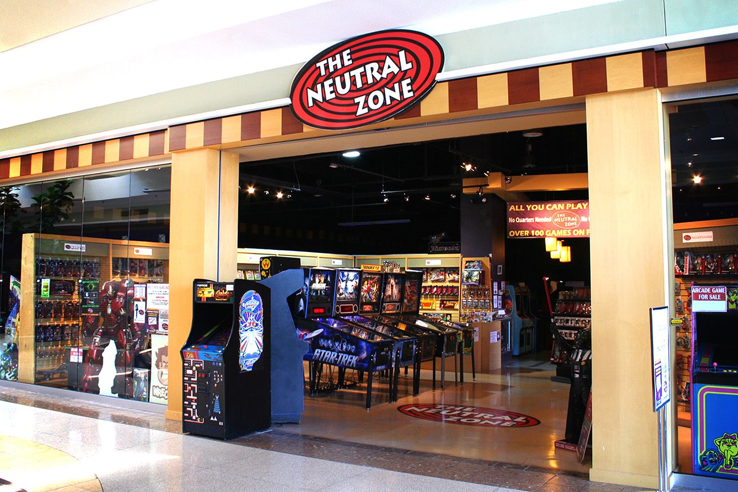 The Neutral Zone Retro Arcade Toy Store